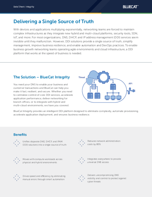 BlueCat Integrity Reviews 2025: Details, Pricing, & Features | G2