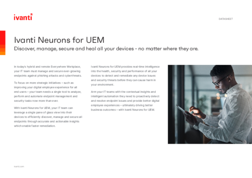Ivanti Neurons for Unified Endpoint Management Reviews 2026: Details ...