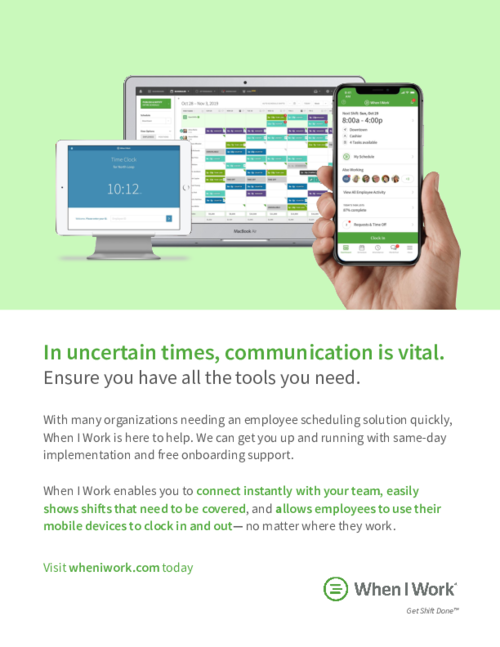 When I Work Reviews 2025: Details, Pricing, & Features | G2