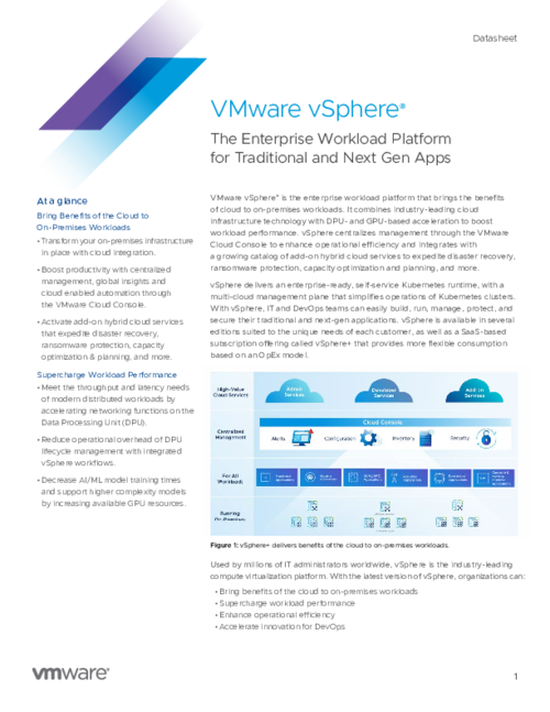 VMware vSphere Reviews 2025: Details, Pricing, & Features | G2
