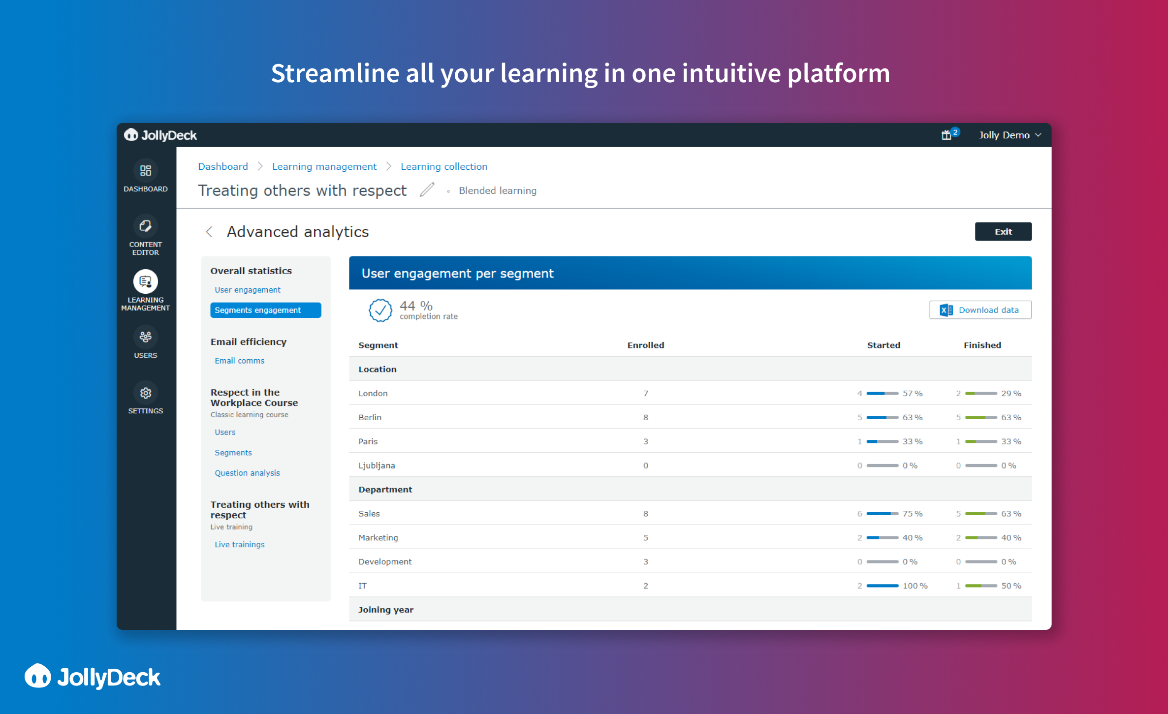 JollyDeck Reviews 2024: Details, Pricing, & Features | G2