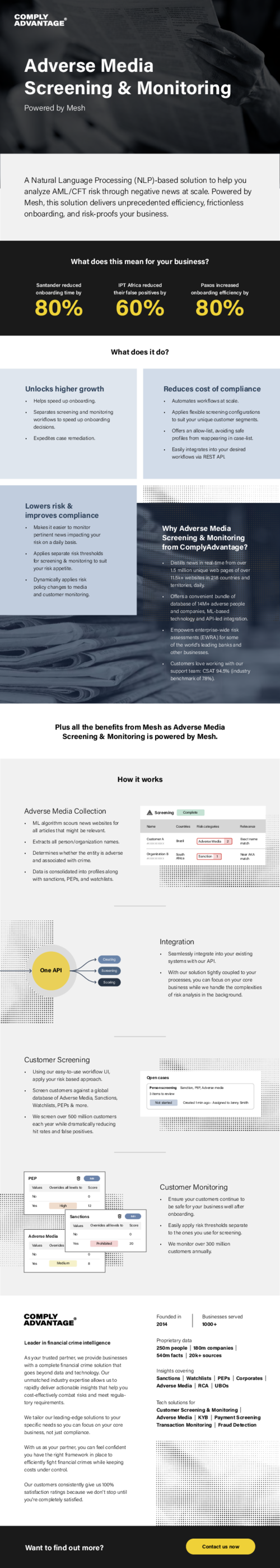 ComplyAdvantage Reviews 2025: Details, Pricing, & Features | G2
