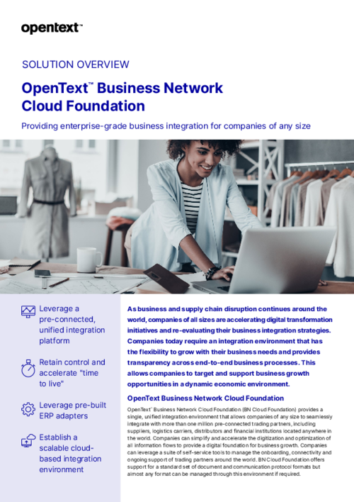 OpenText Business Network Cloud EDI Reviews 2024: Details, Pricing, & Features | G2