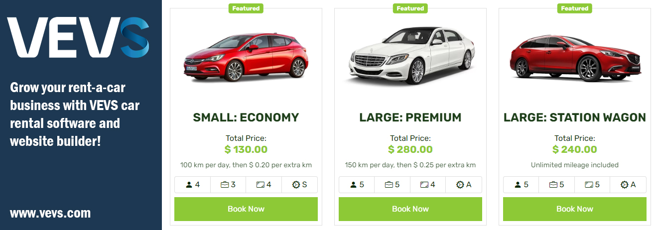 VEVS Car Rental Software Reviews 2025: Details, Pricing, & Features | G2