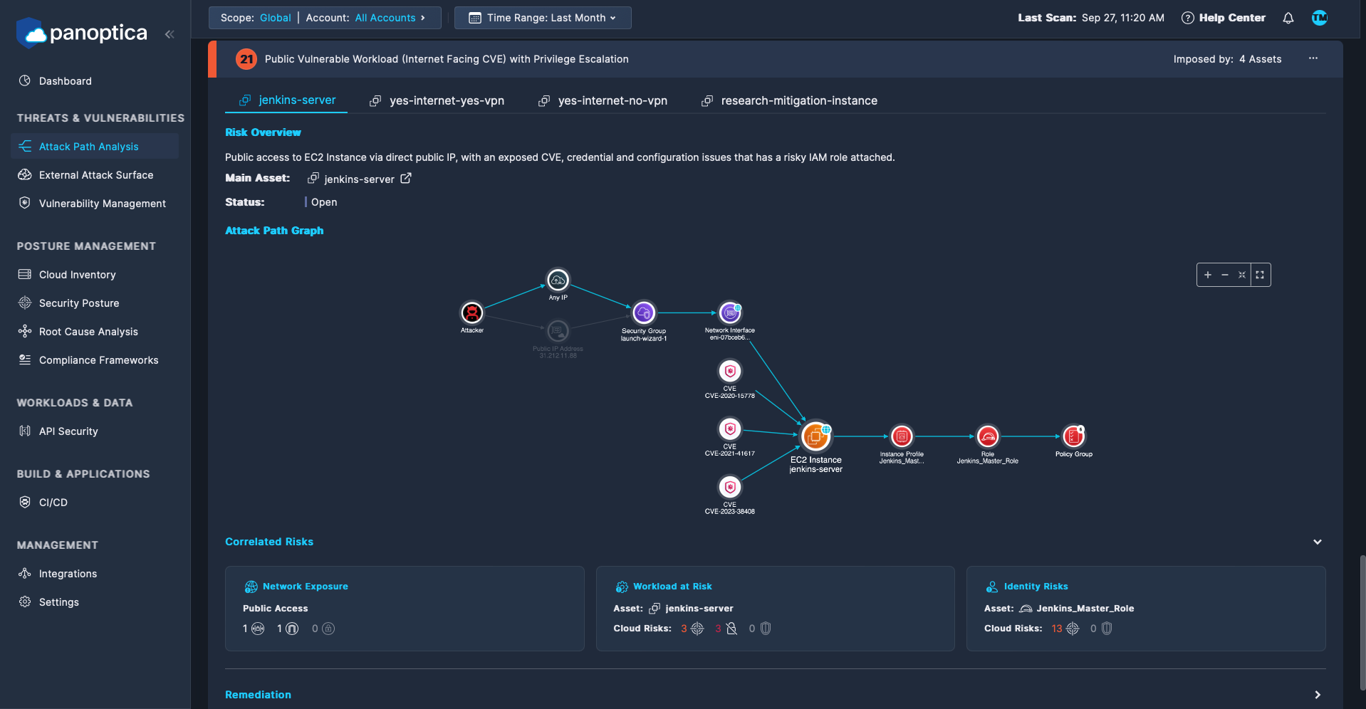 Compare Panoptica vs. Tenable Nessus | G2