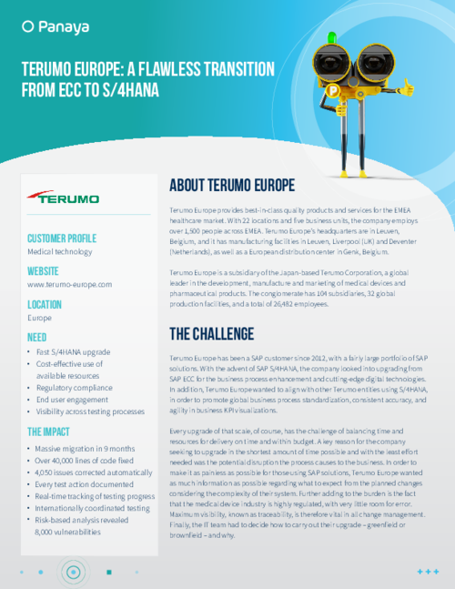 Panaya Smart Testing and Change Intelligence Reviews 2026: Details ...