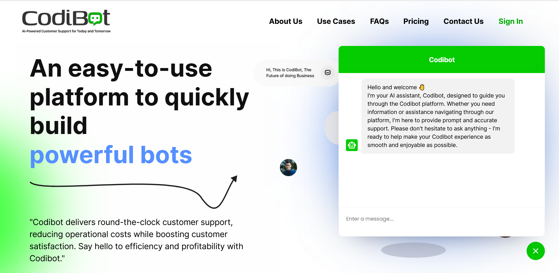 CodiBot Reviews 2025: Details, Pricing, & Features | G2