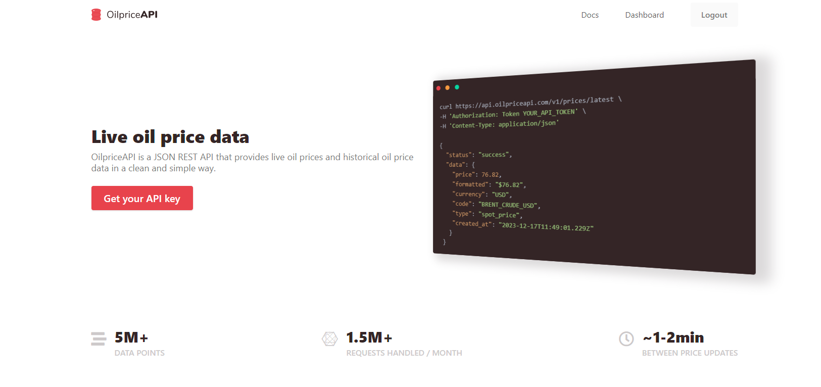 Oil Price API Reviews 2025: Details, Pricing, & Features | G2