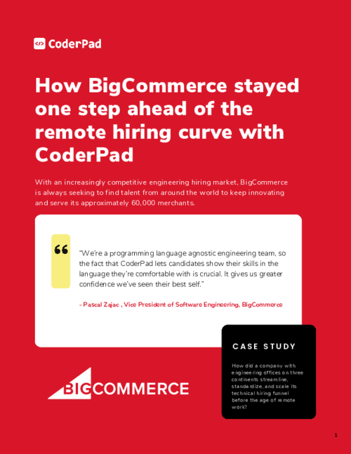 CoderPad Reviews 2025: Details, Pricing, & Features | G2