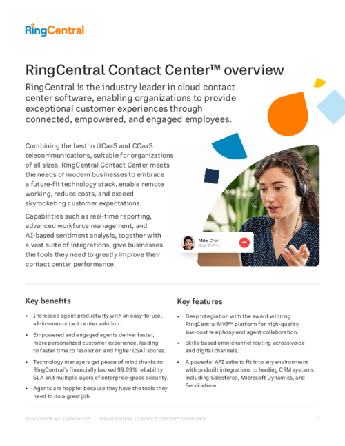 RingCentral Contact Center Reviews 2025: Details, Pricing, & Features | G2