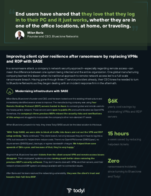 Todyl Security Platform Reviews 2025: Details, Pricing, & Features | G2