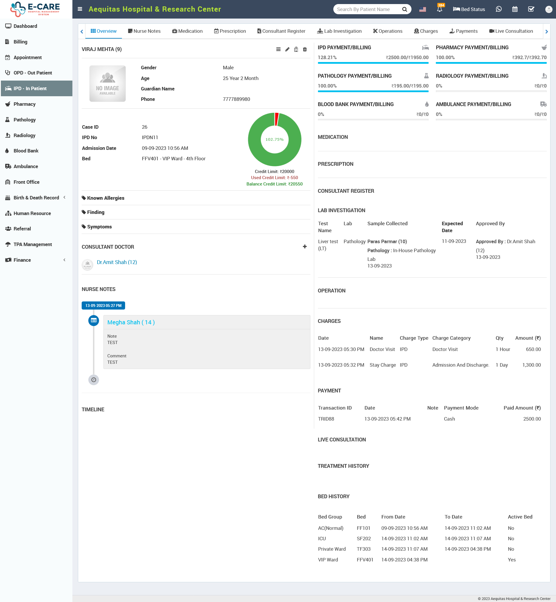 E Care HMS - Hospital Management System Reviews 2025: Details, Pricing ...