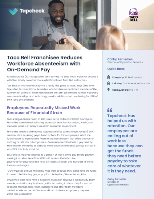 Tapcheck Reviews 2025: Details, Pricing, & Features | G2