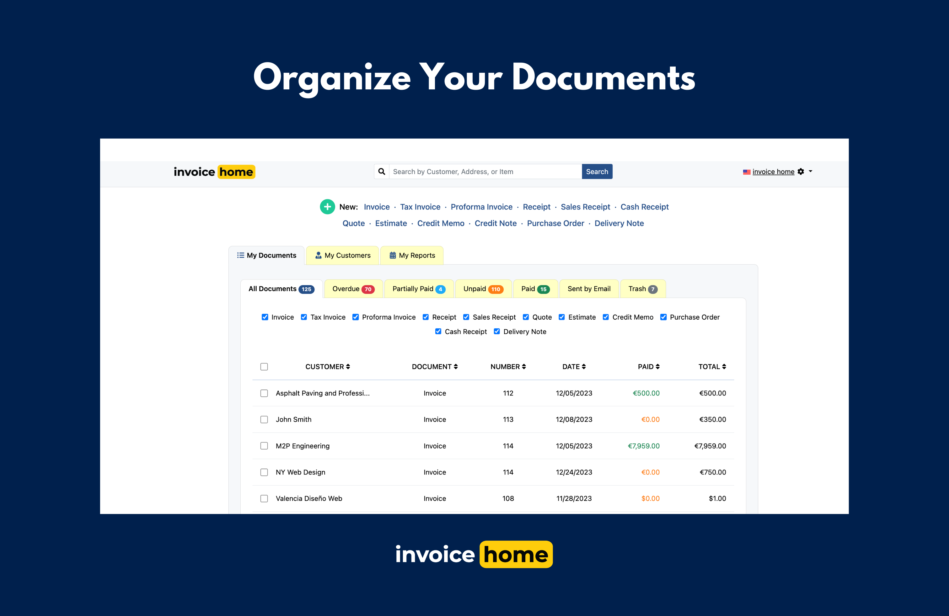 Invoice Home Reviews 2025: Details, Pricing, & Features | G2