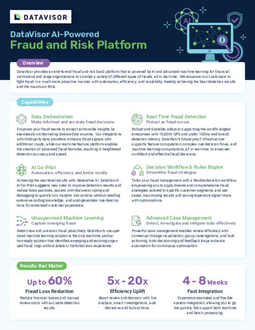 DataVisor Reviews 2025: Details, Pricing, & Features | G2