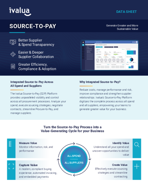 Ivalua Bewertungen 2025: Details, Preise & Funktionen | G2