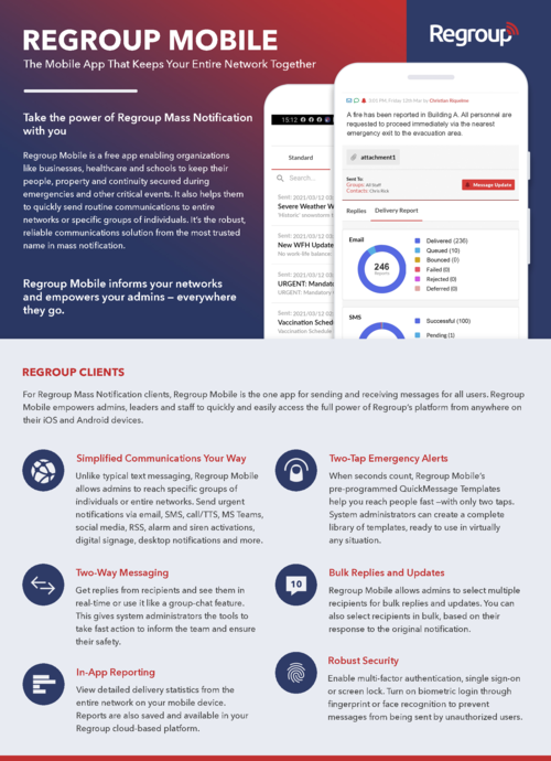 Regroup Mass Notification Reviews 2025: Details, Pricing, & Features | G2