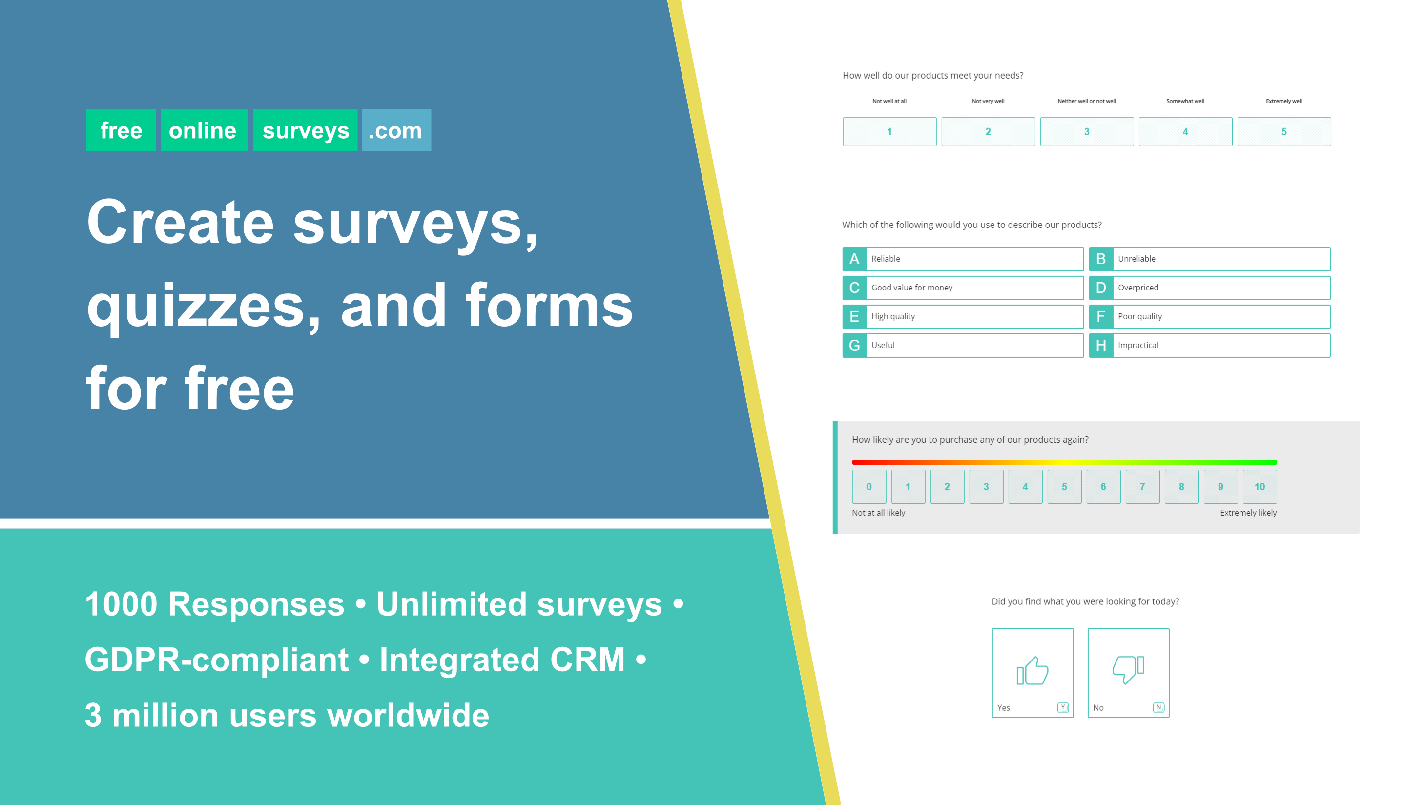 Free Online Surveys Reviews 2026: Details, Pricing, & Features | G2