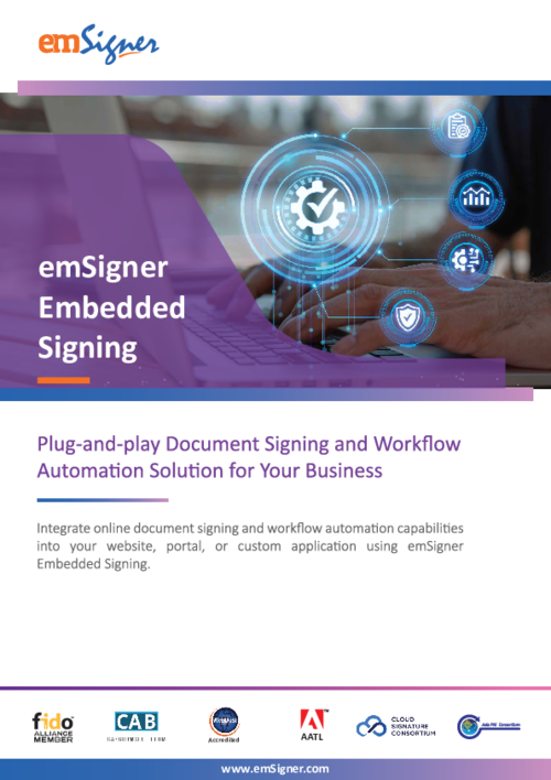 emSigner Reviews 2026: Details, Pricing, & Features | G2