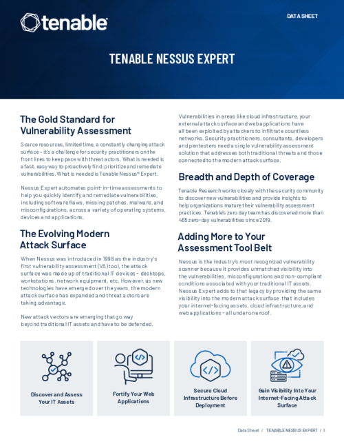 Tenable Nessus Reviews 2025: Details, Pricing, & Features | G2