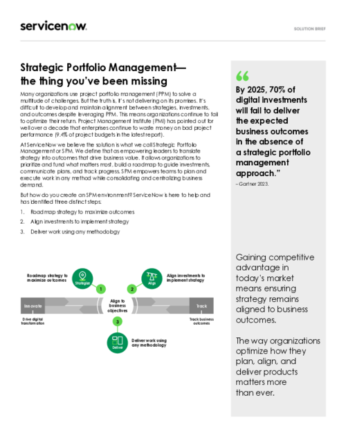 ServiceNow Strategic Portfolio Management Reviews 2026: Details ...