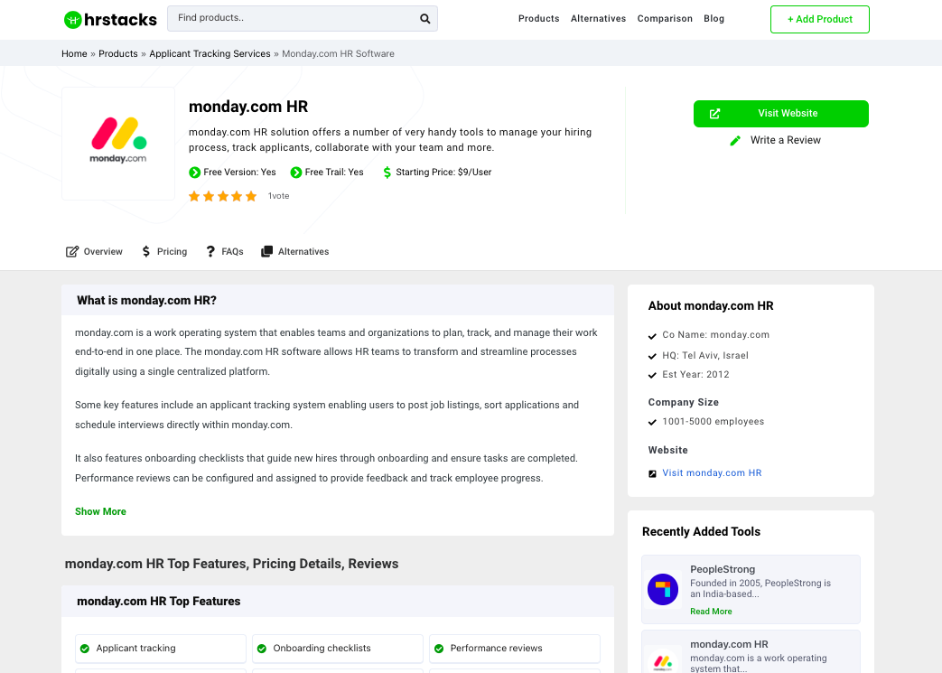 HR Stacks Reviews 2025: Details, Pricing, & Features | G2