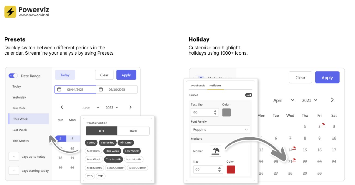 Date Picker by Powerviz Reviews 2025: Details, Pricing, & Features | G2