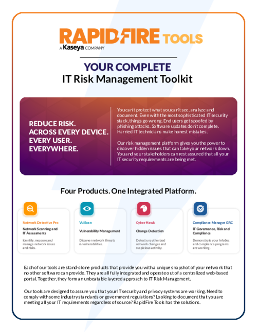 RapidFire Tools Reviews | G2