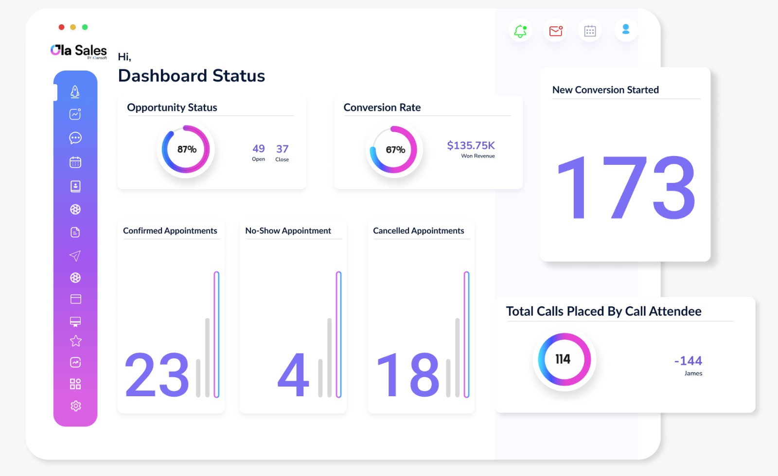 Ola Sales CRM Reviews 2026: Details, Pricing, & Features | G2