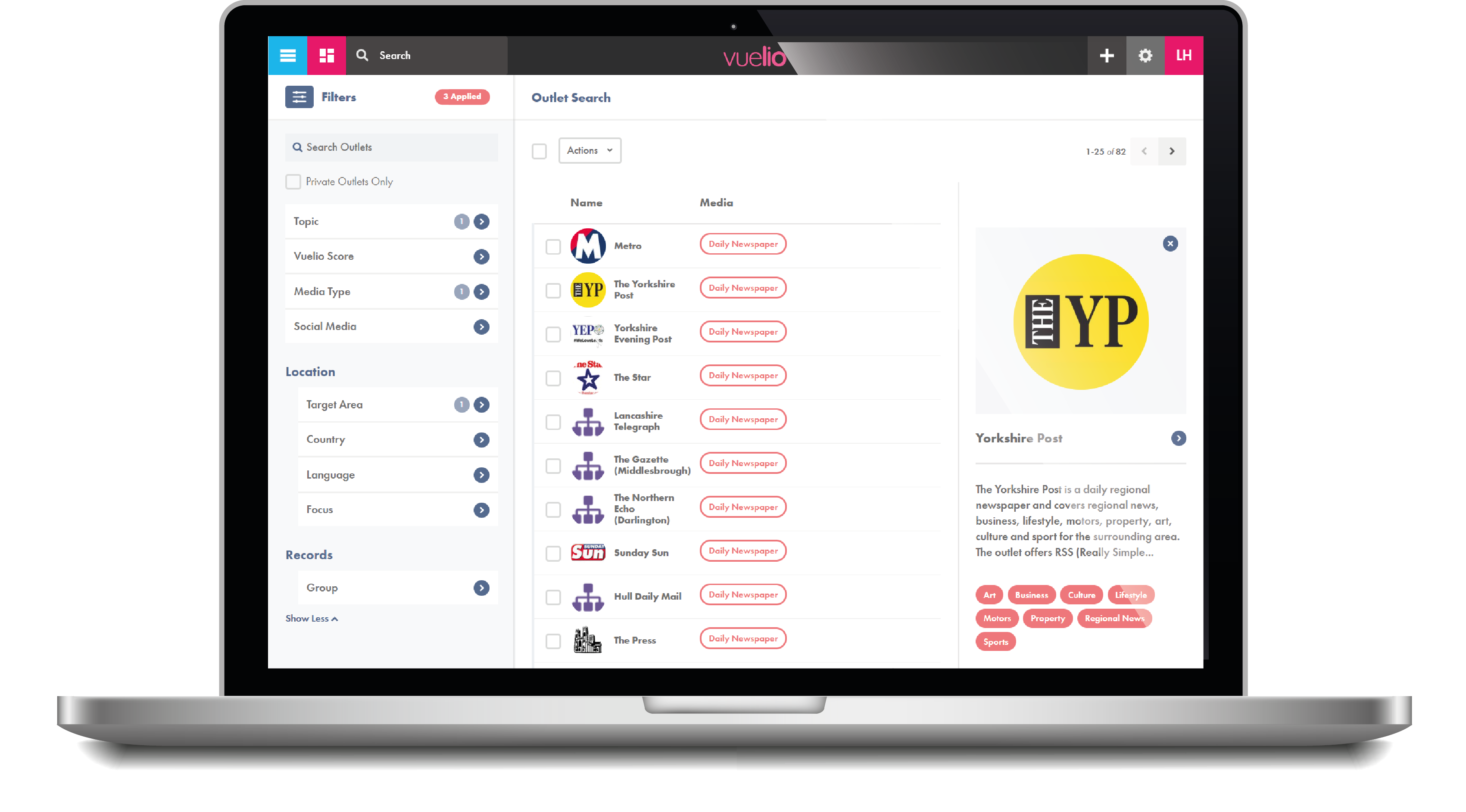 Vuelio Media and PR Reviews 2025: Details, Pricing, & Features | G2