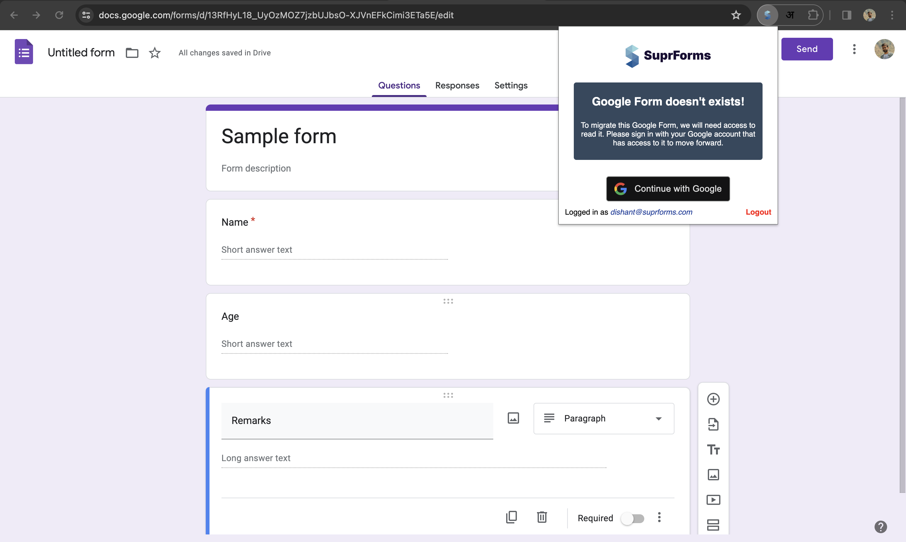 SuprForms Reviews 2025: Details, Pricing, & Features | G2