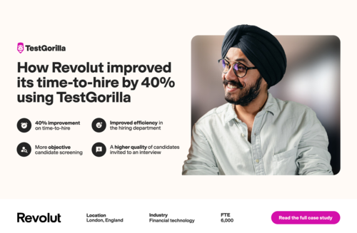 1000+ Reviews from the TestGorilla Community