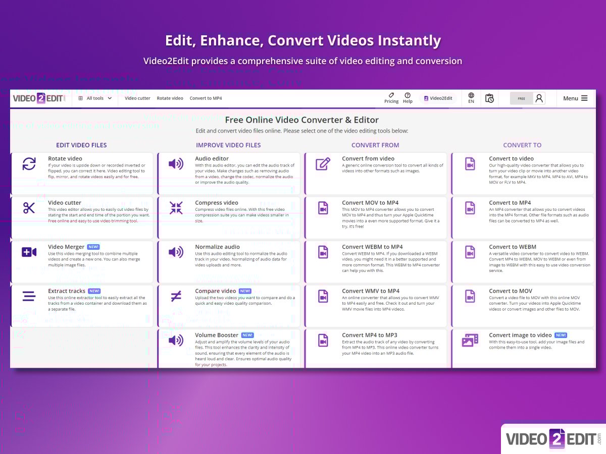 Video2Edit Reviews 2025: Details, Pricing, & Features | G2