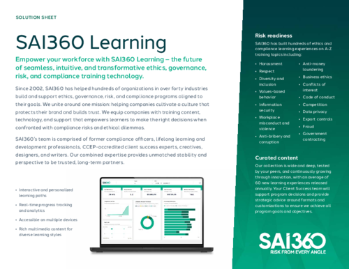 SAI360 Reviews 2025: Details, Pricing, & Features | G2