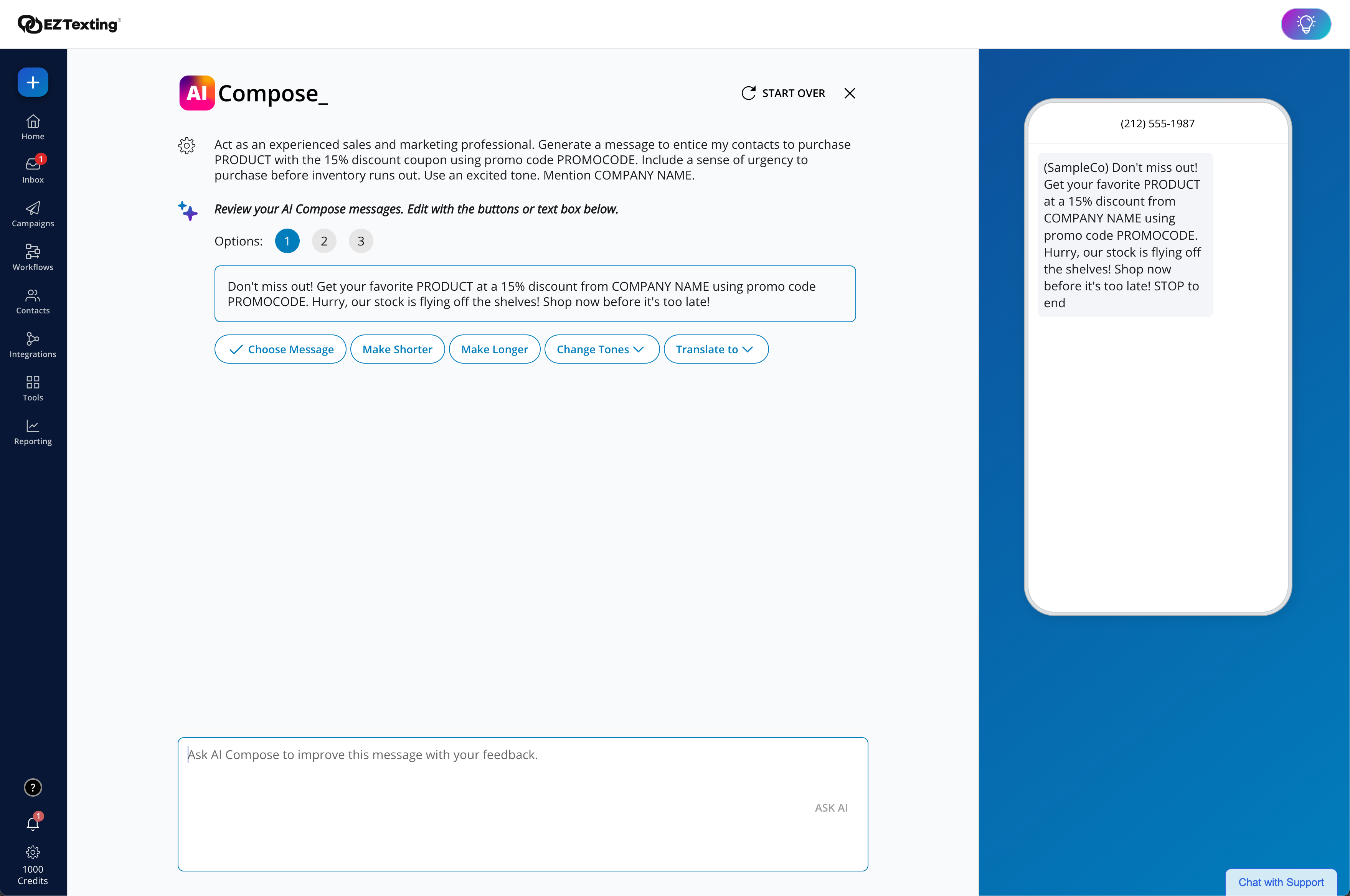 EZ Texting Reviews 2025: Details, Pricing, & Features | G2