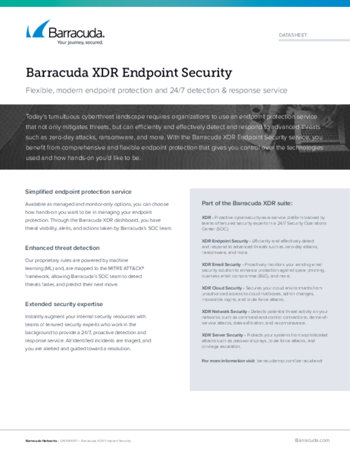 Barracuda Managed XDR Reviews 2025: Details, Pricing, & Features | G2