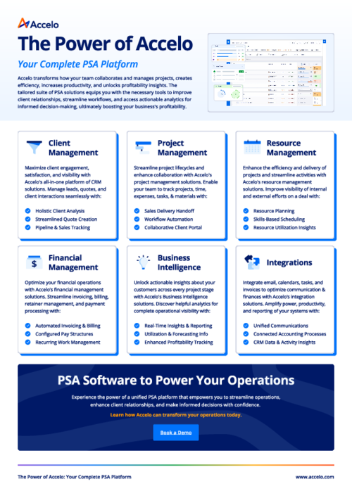 Accelo Reviews 2025: Details, Pricing, & Features | G2