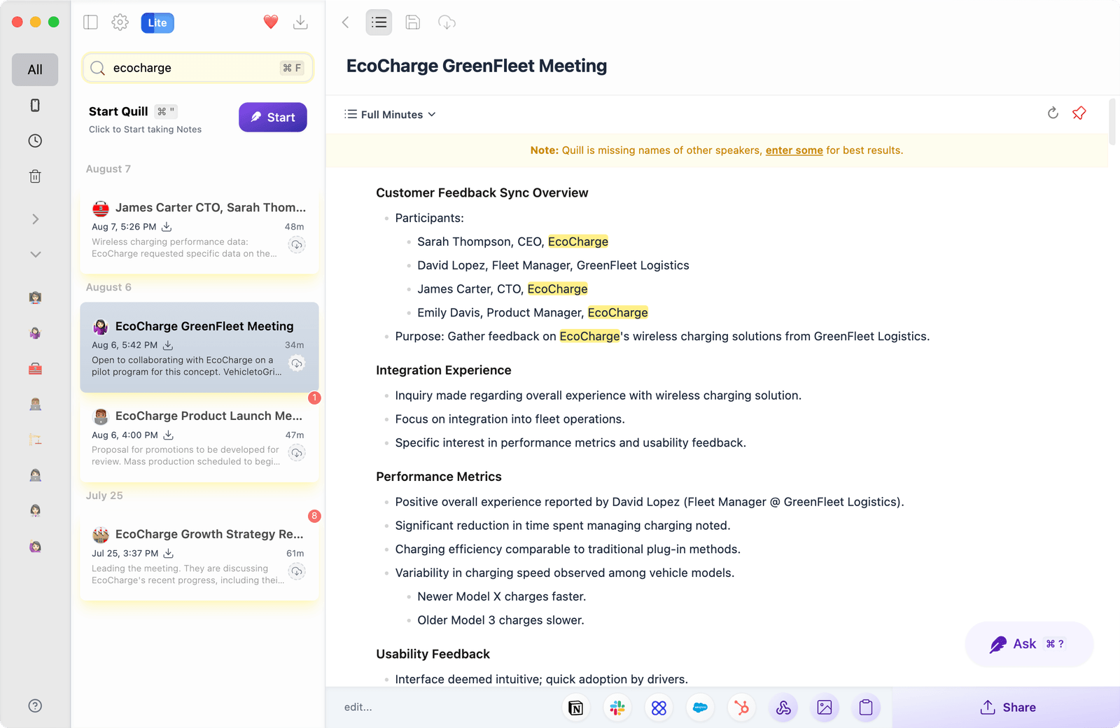 Quill Meetings Reviews 2025: Details, Pricing, & Features | G2
