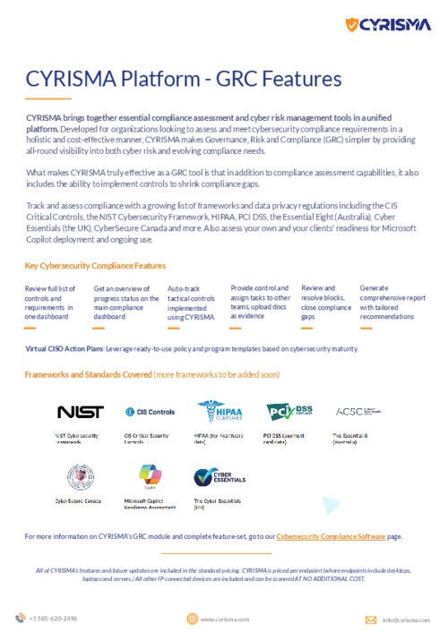 Cyrisma Reviews 2025: Details, Pricing, & Features | G2