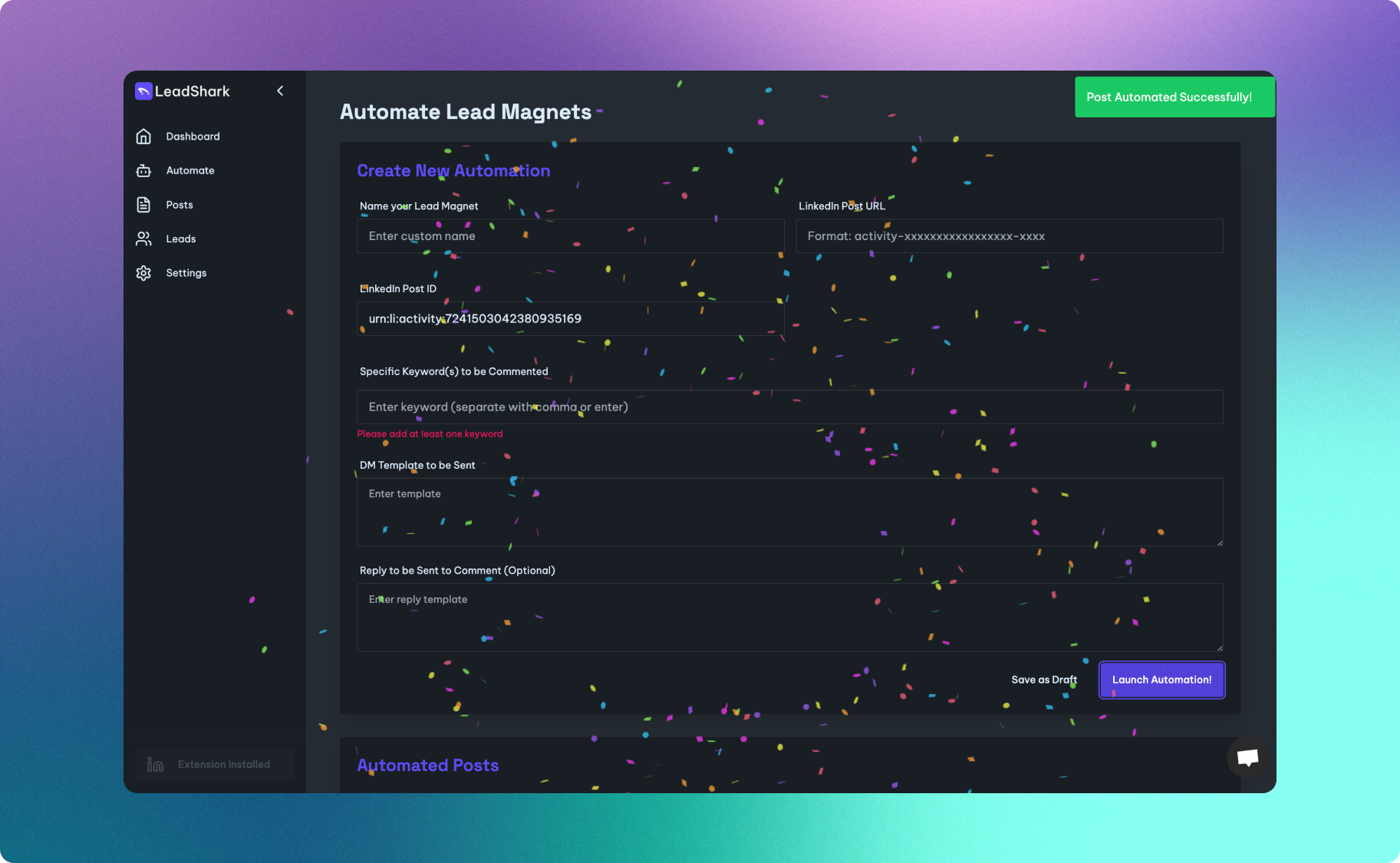LeadShark Reviews 2025: Details, Pricing, & Features | G2