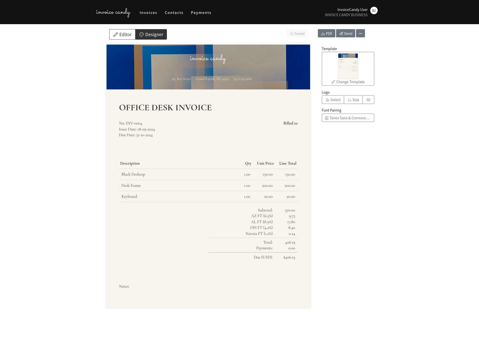 Invoice Candy Reviews 2025: Details, Pricing, & Features | G2