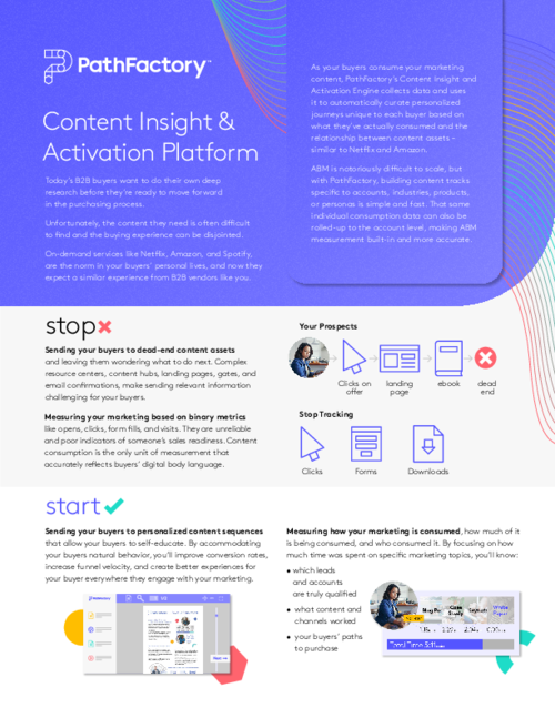 PathFactory Reviews 2025: Details, Pricing, & Features | G2