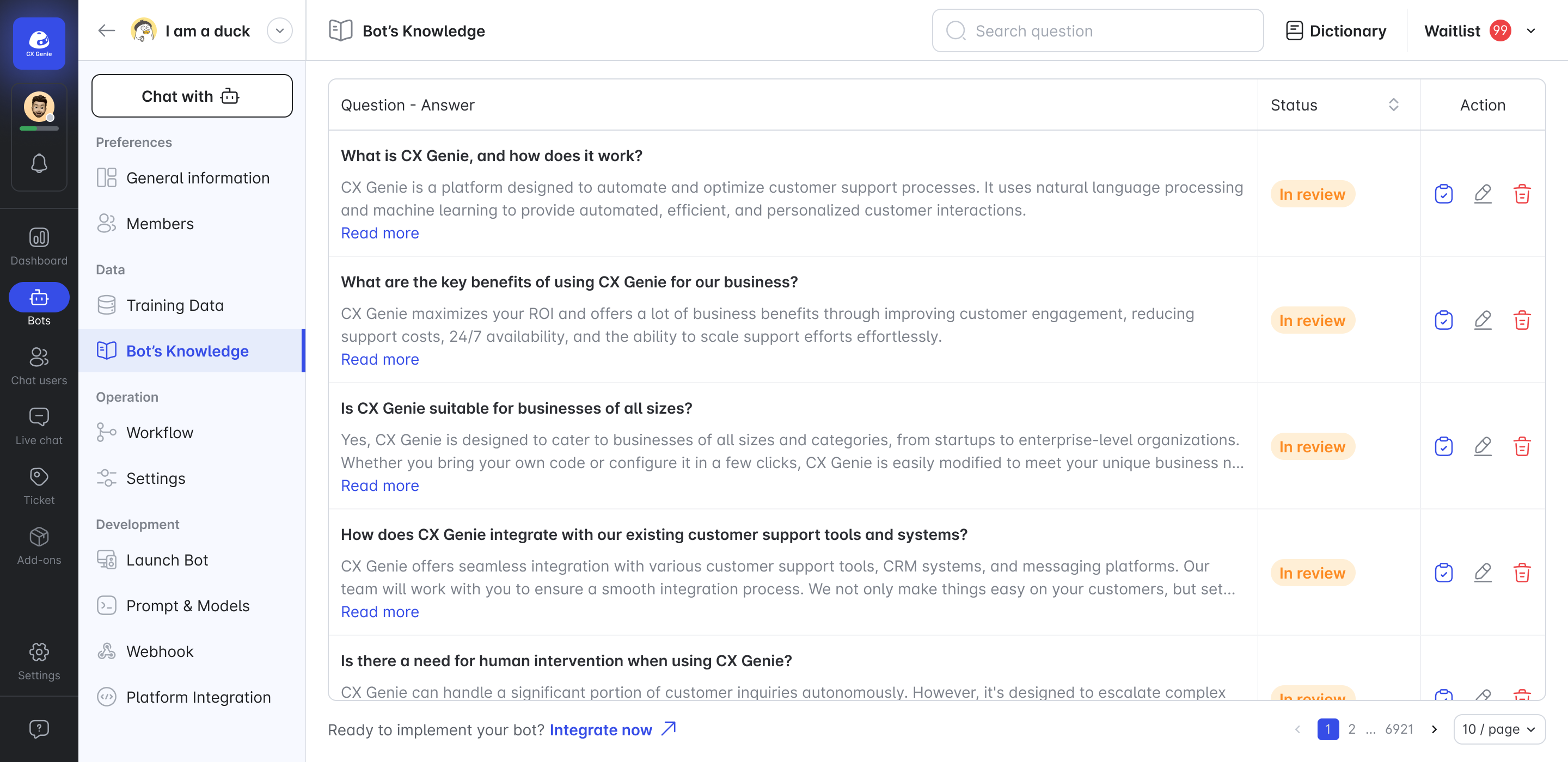 Recensioni CX Genie 2025: Dettagli, Prezzi e Funzionalità | G2