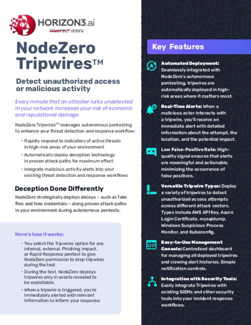 NodeZero from Horizon3.ai Reviews 2025: Details, Pricing, & Features | G2