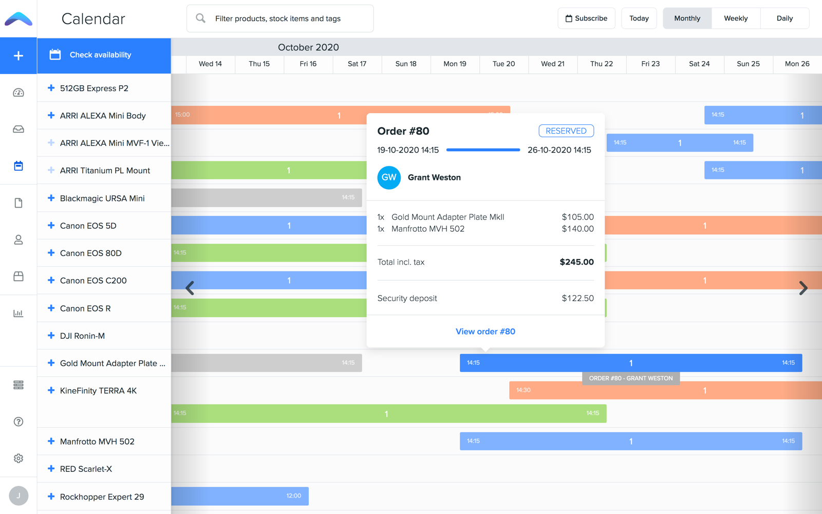 Booqable Rental Software Reviews 2021: Details, Pricing, & Features | G2