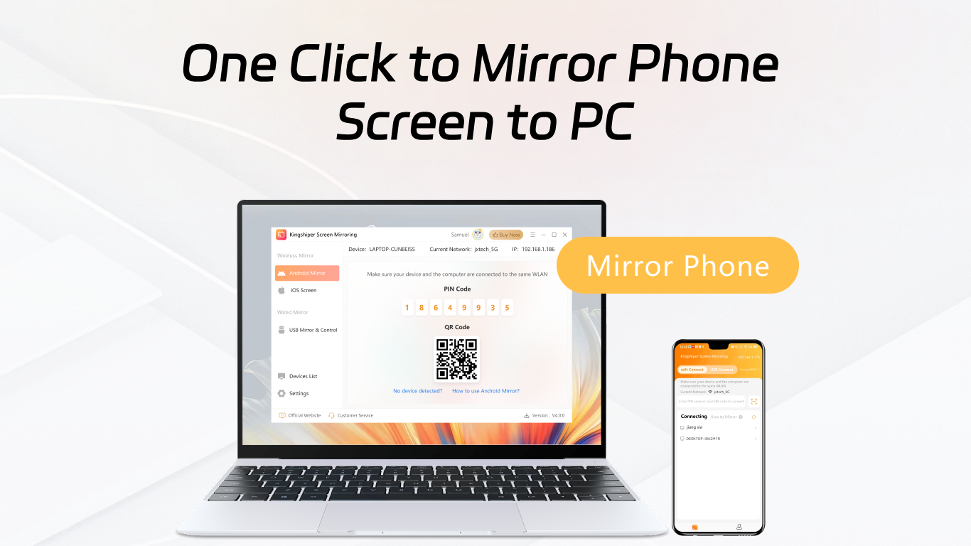 Kingshiper Screen Mirroring Reviews 2026: Details, Pricing, & Features | G2