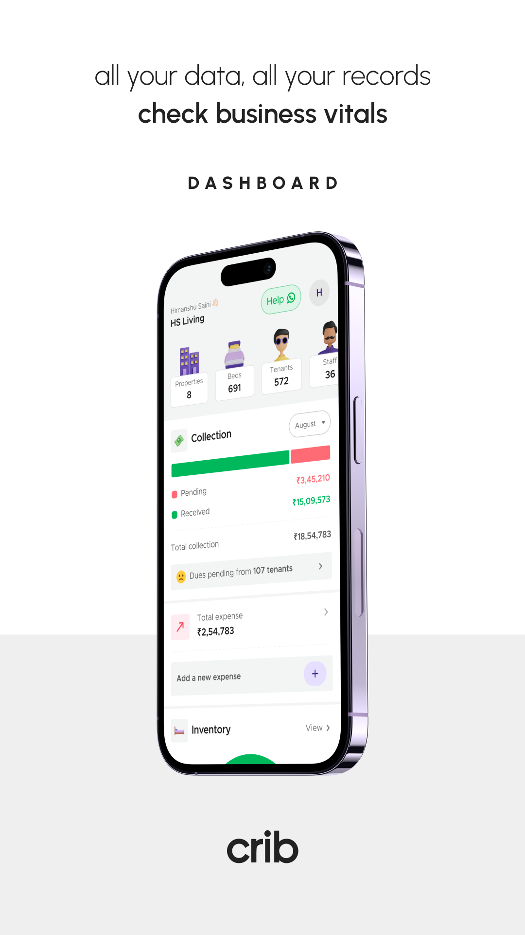 Crib App: Property Management Software Reviews 2024: Details, Pricing ...