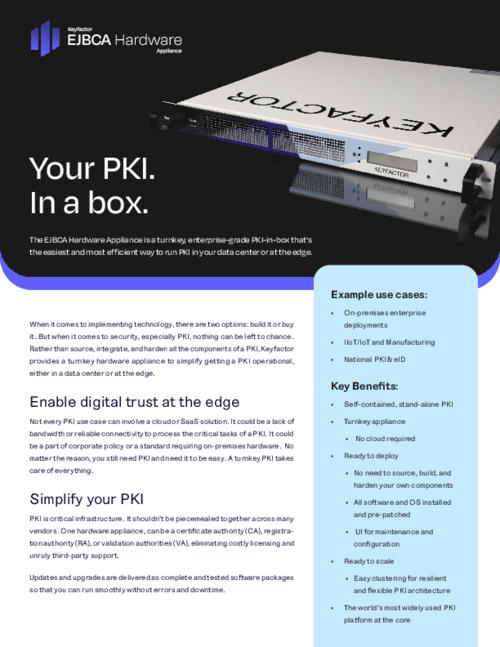 Keyfactor EJBCA® Reviews 2025: Details, Pricing, & Features | G2