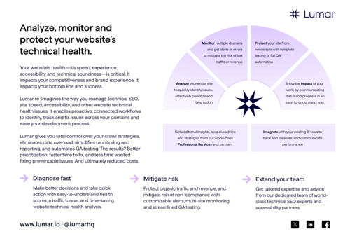 Lumar (formerly Deepcrawl) Reviews 2025: Details, Pricing, & Features | G2