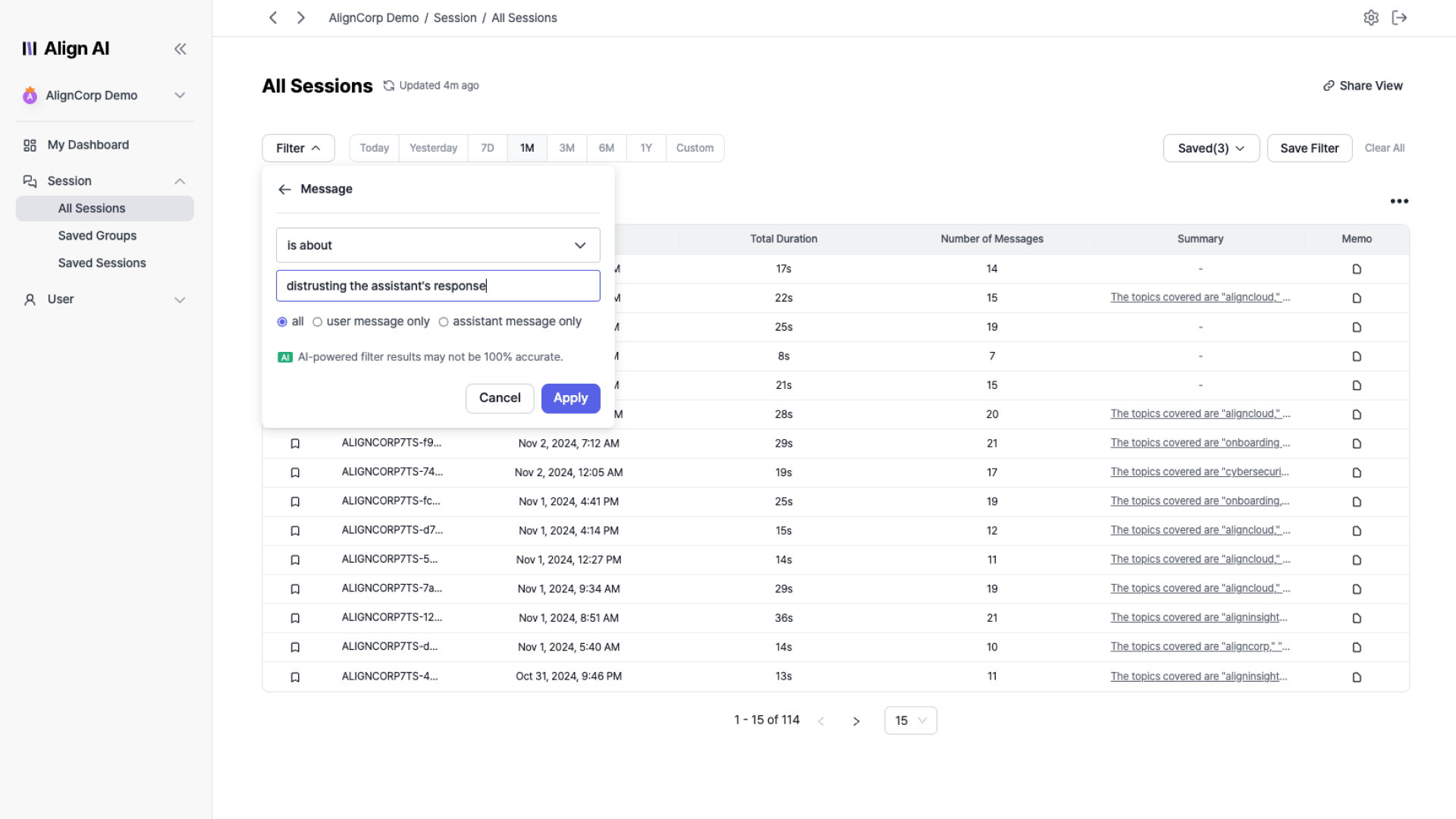 Align AI Reviews 2025: Details, Pricing, & Features | G2